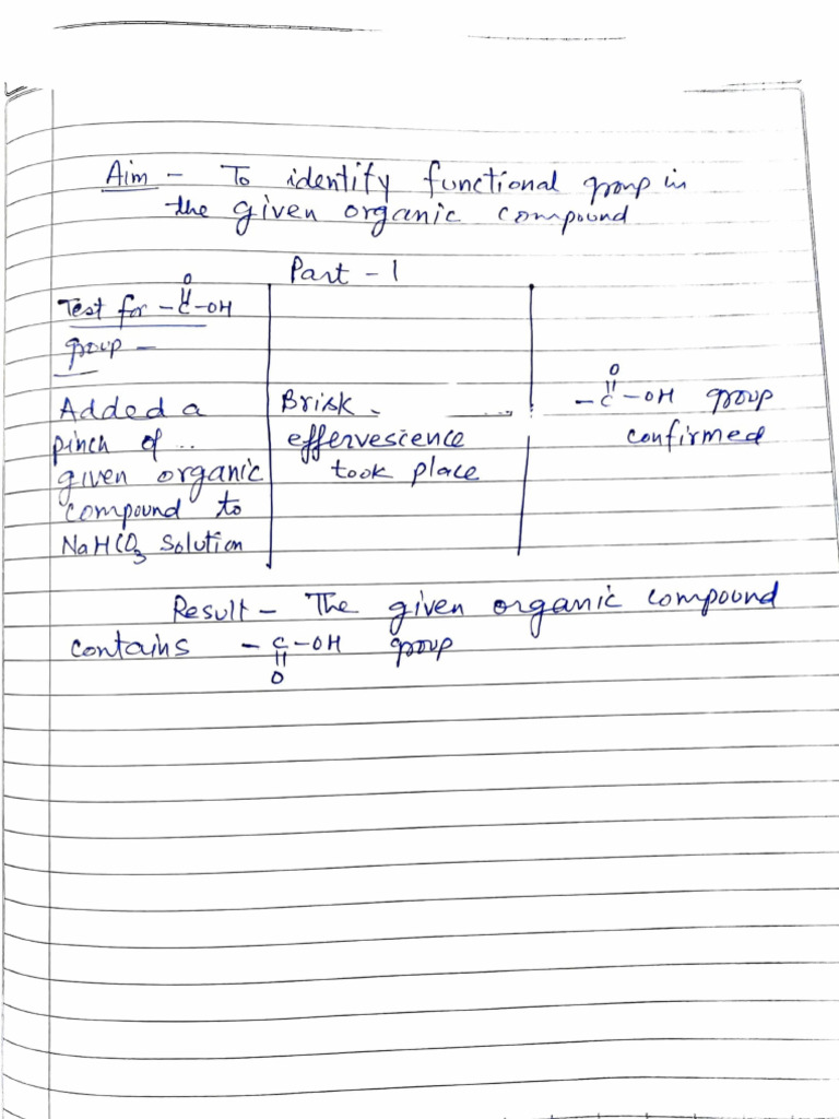 Functional Group | PDF