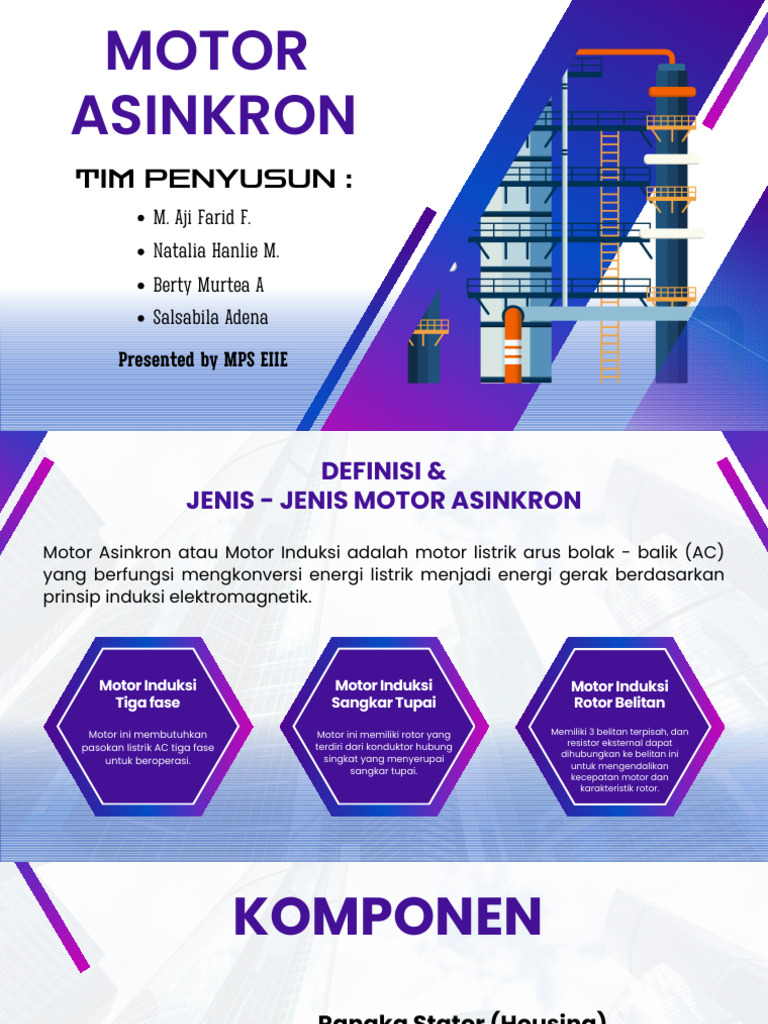 Presentation MPS Eiie Motor Asinkron | PDF