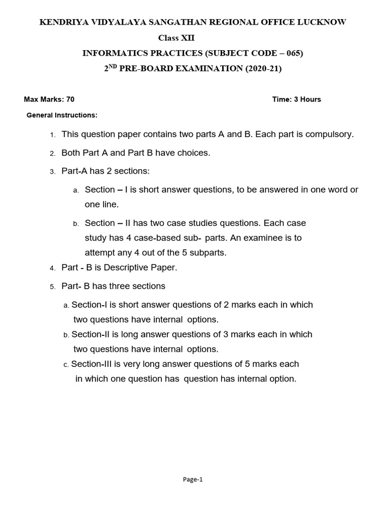 Informatics Practices Pdf Sql Computers