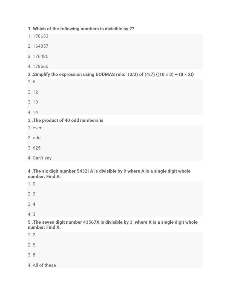 Number Systems | PDF
