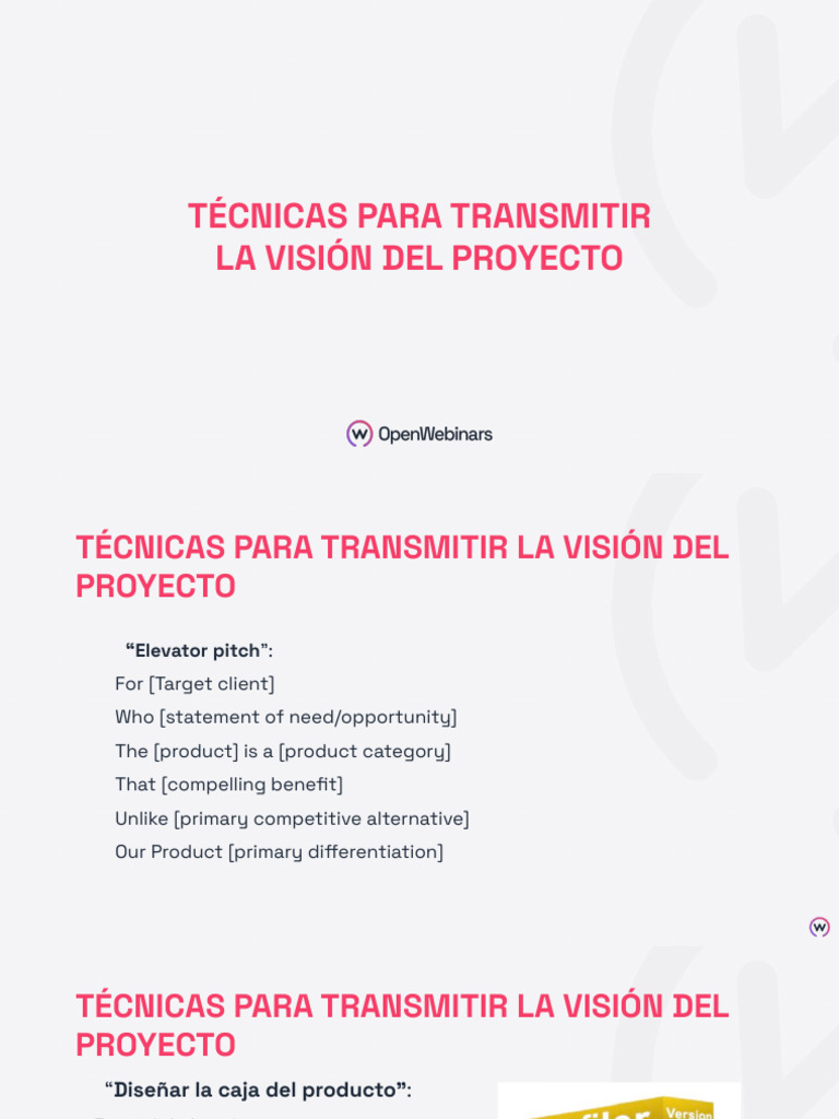 Visión Del Proyecto | PDF