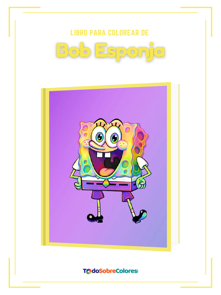 Libro para Colorear de Bob Esponja | PDF
