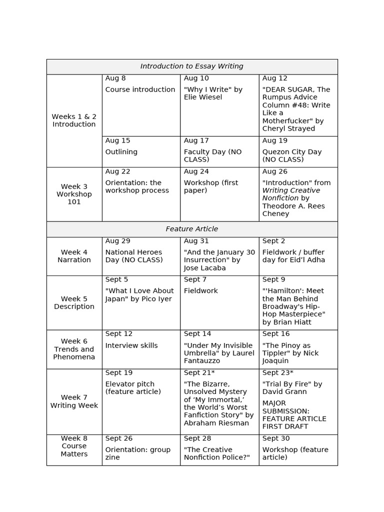 Calendar Formal | PDF