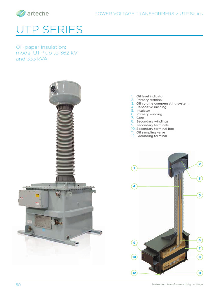 Arteche CT Utp en | PDF