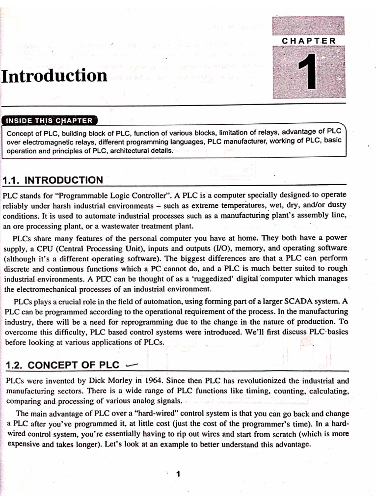 PLC Microcontroller SCADA | PDF