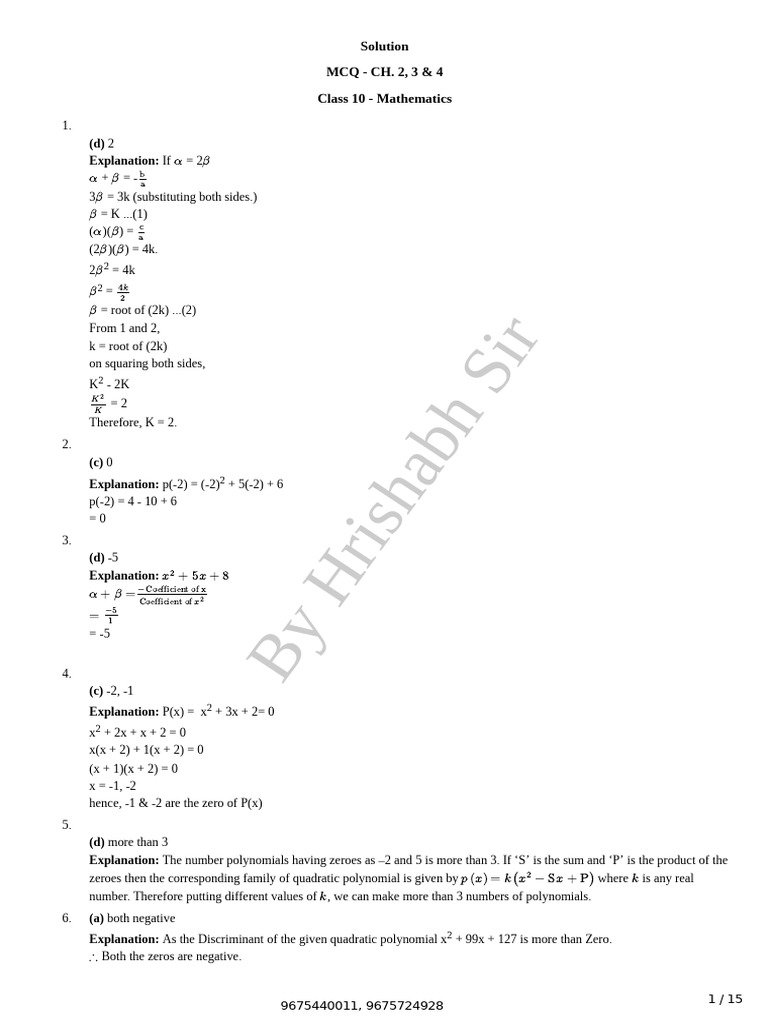 Case Study 3 | PDF | Zero Of A Function | Mathematical Concepts