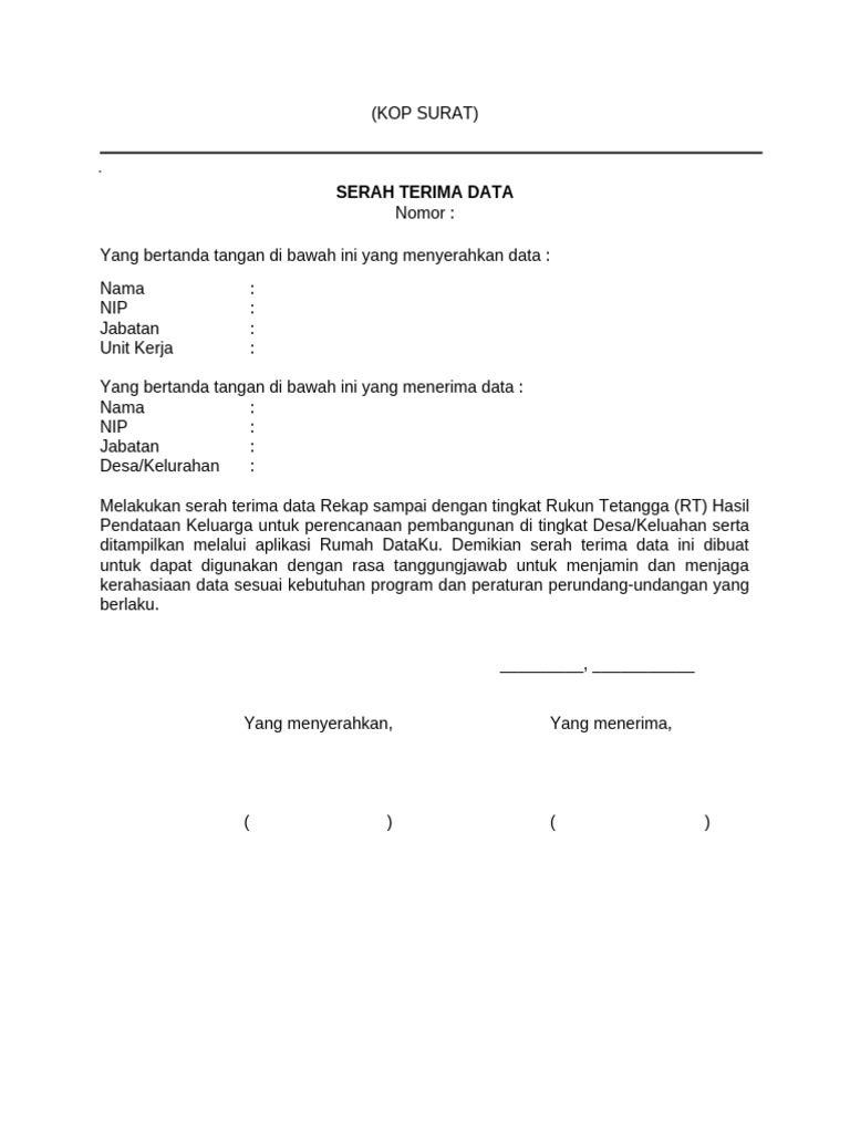 Format Bast PK21 | PDF