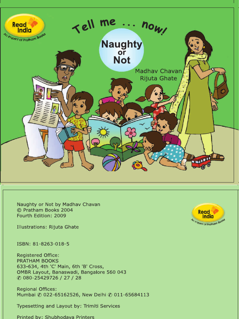 Naughty or Not FKB Kids Stories Pratham | PDF