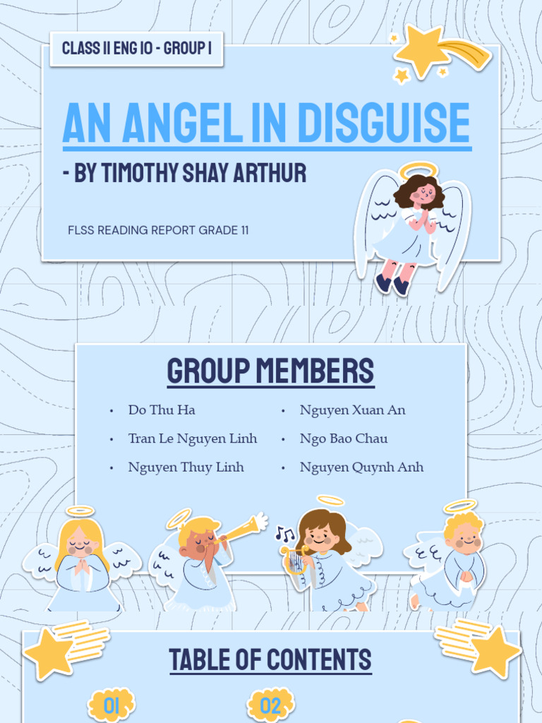 Reading Report - An Angel in Disguise | PDF