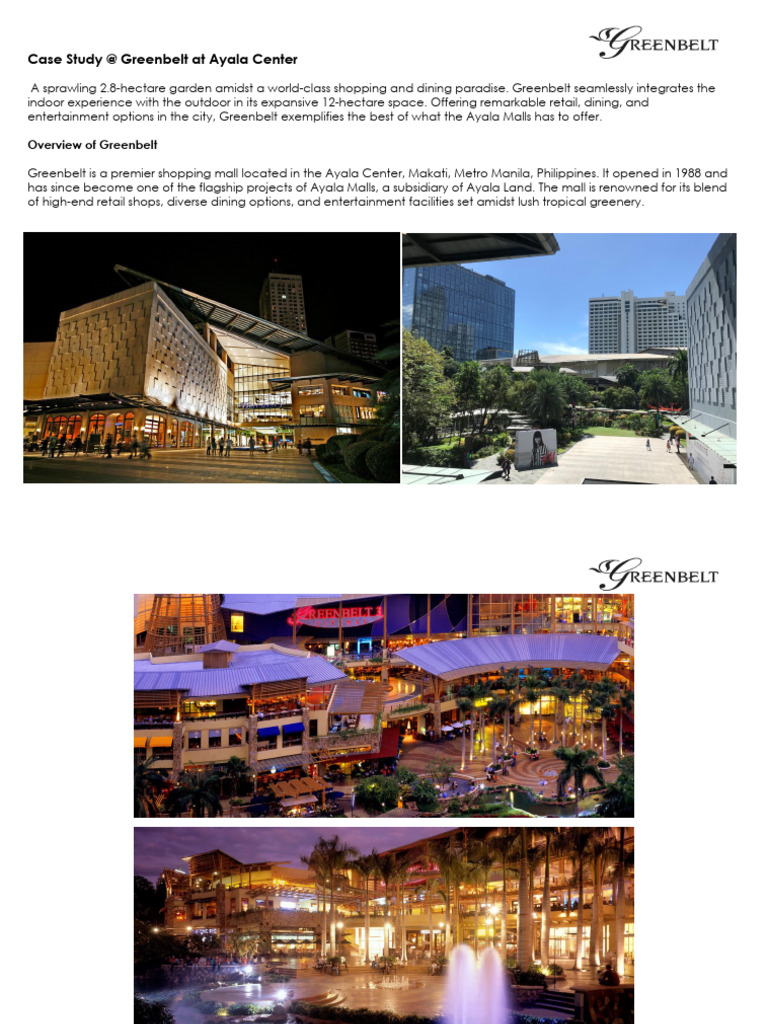 Greenbelt @ Ayala Center | PDF