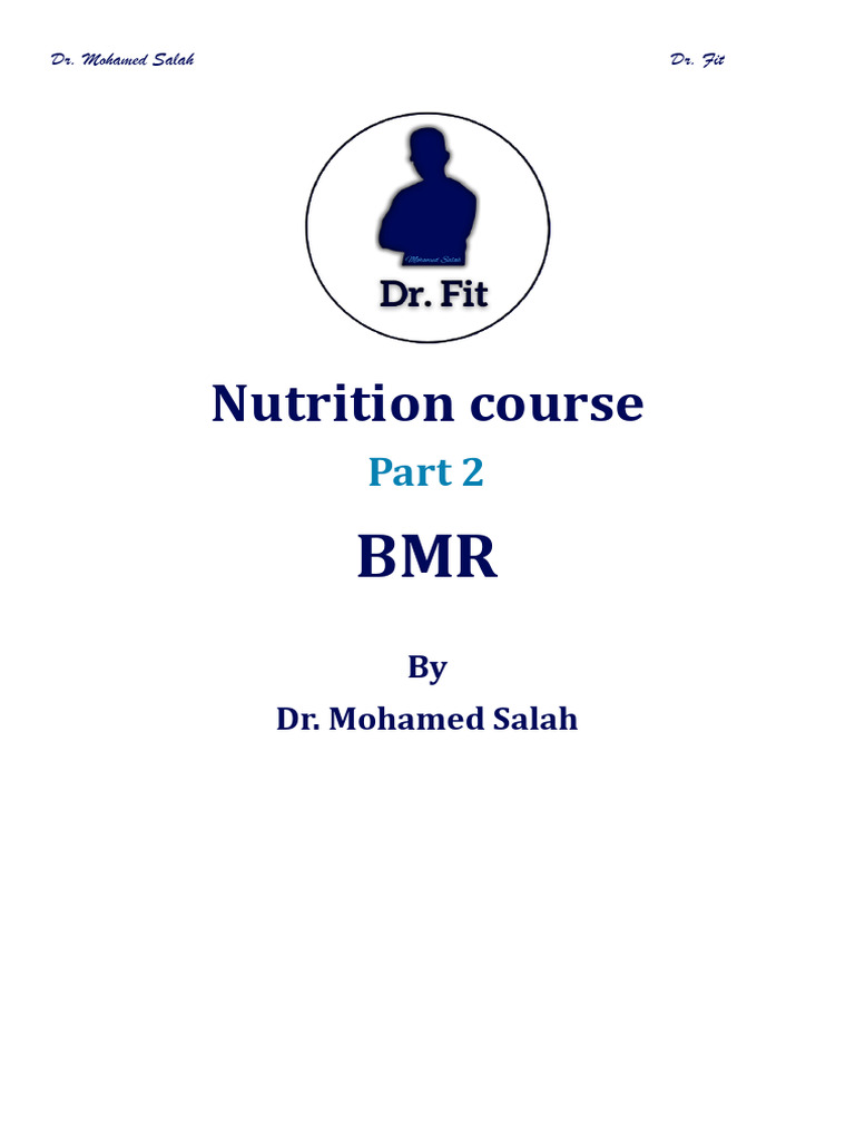 BMR | PDF