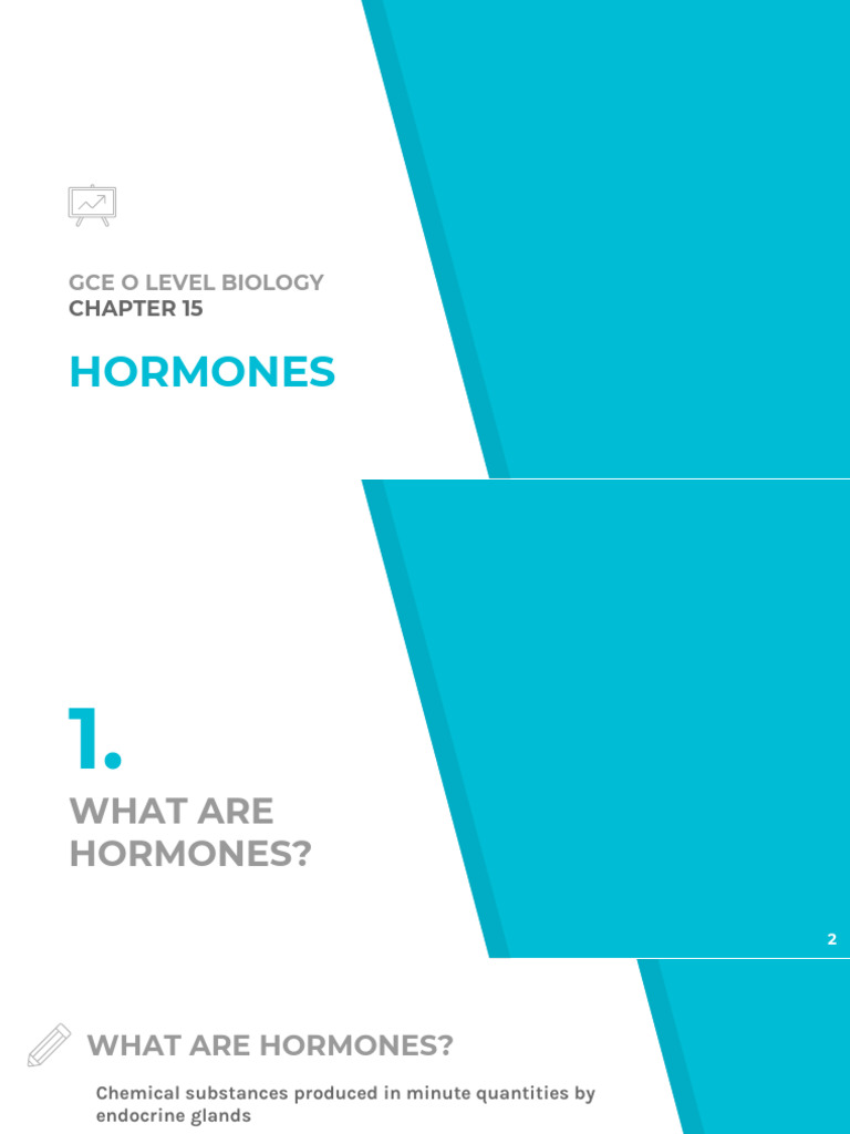 O Level Biology 15 Hormones | PDF