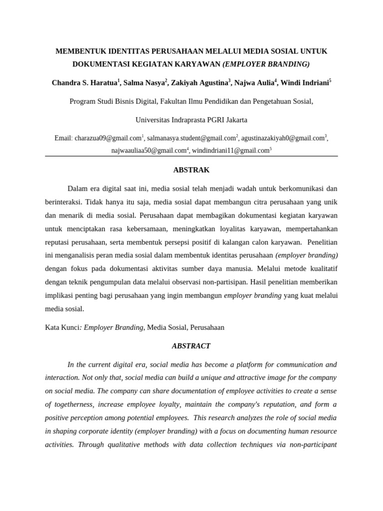 Kelompok 3 - Jurnal Tugas Akhir MSDM | PDF | Bisnis