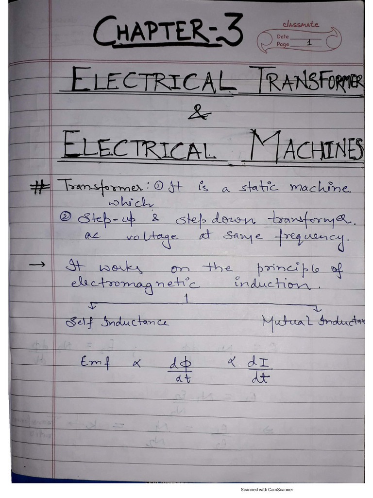 Electrical Machines | PDF