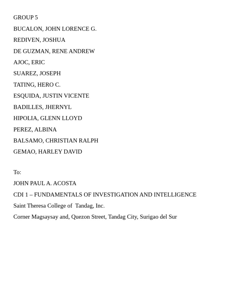 Consideration Letter 1 | PDF