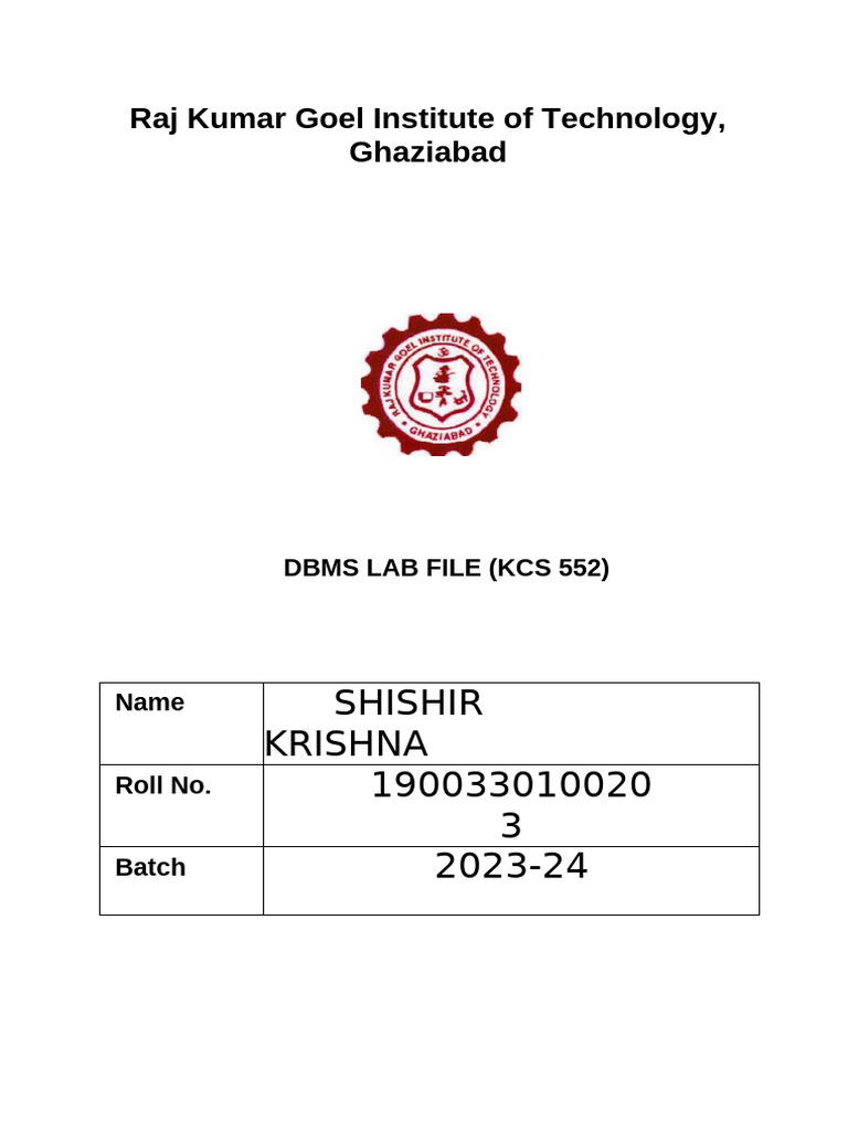 Dbhs | PDF