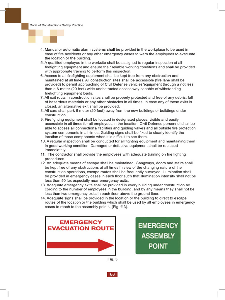 Safety Construction Chapter 5.2 | PDF