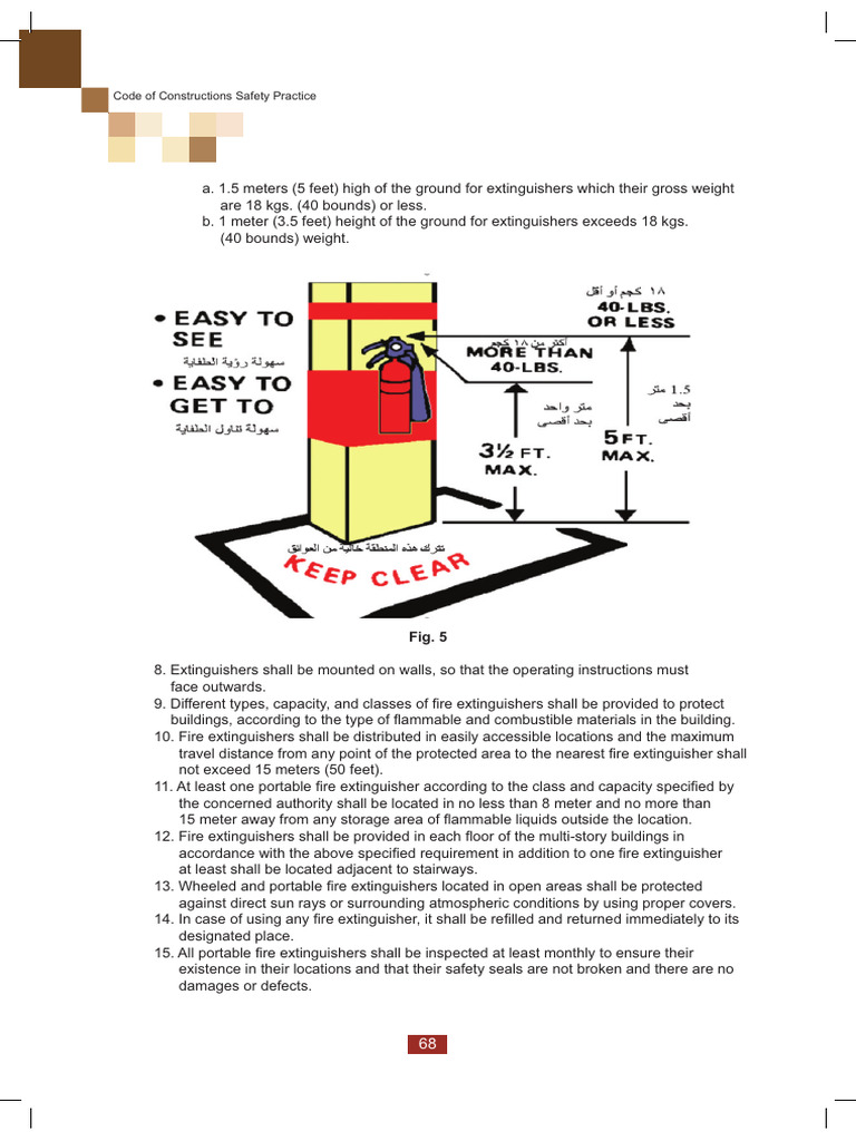 SAFETY CONSTRUCTION CHAPTER 5.4 | PDF