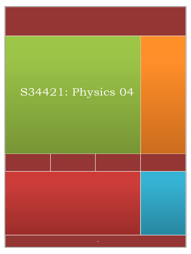 Physics 04 | PDF