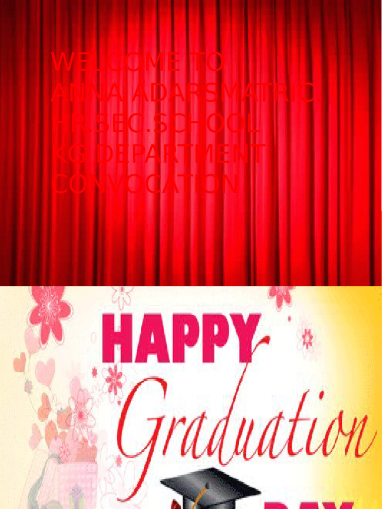 CONVOCATION PPT 1 | PDF