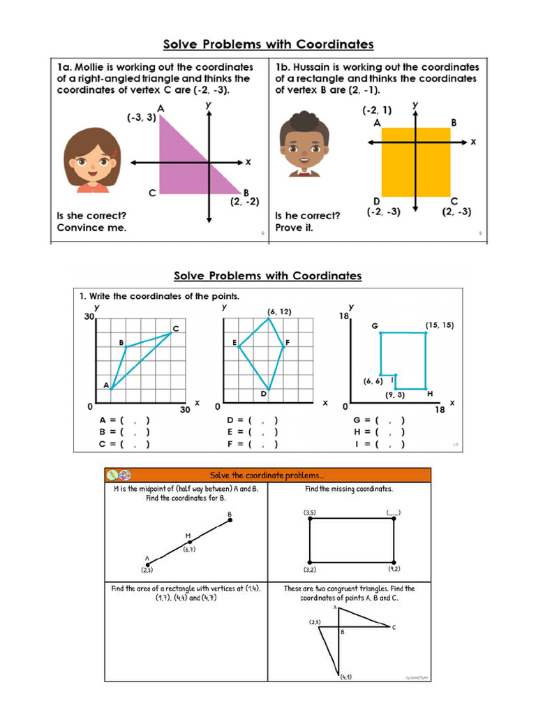 Cartesius Coordinat | PDF