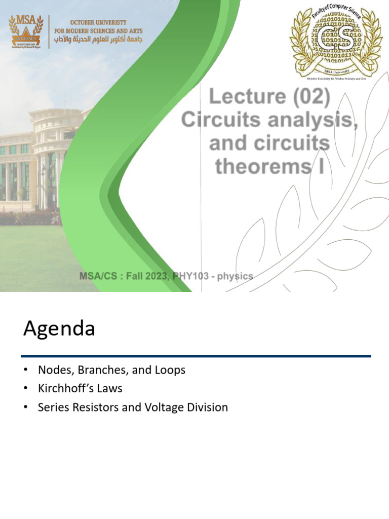 PHY103 - Physics - Lecture 02 | PDF