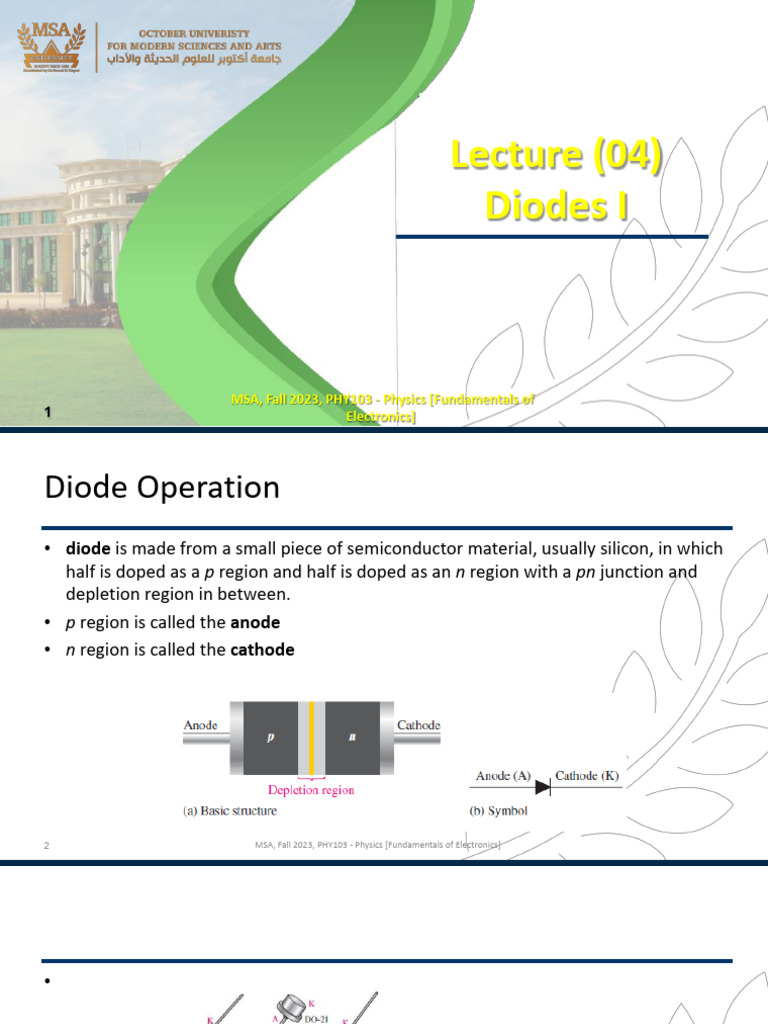PHY103 - Physics - Lecture 04 | PDF