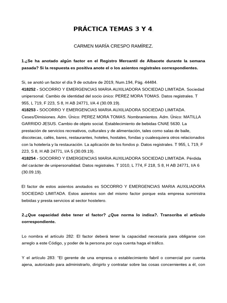 Wuolah Free PRACTICA TEMAS 3 Y 4 | PDF