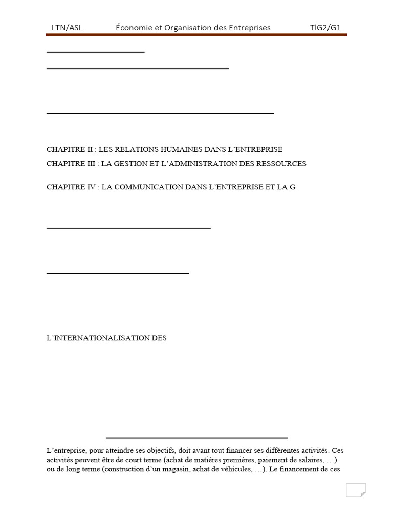 COURS FINAL EOE TLE G2 (4) | PDF
