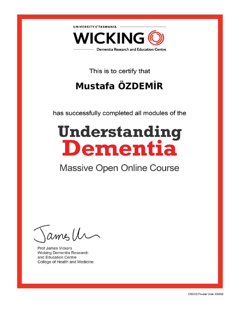 Certificate_Understanding_Dementia_2024_07_ | PDF