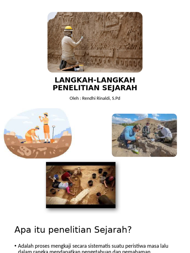 Langkah Penelitian Sejarah | PDF