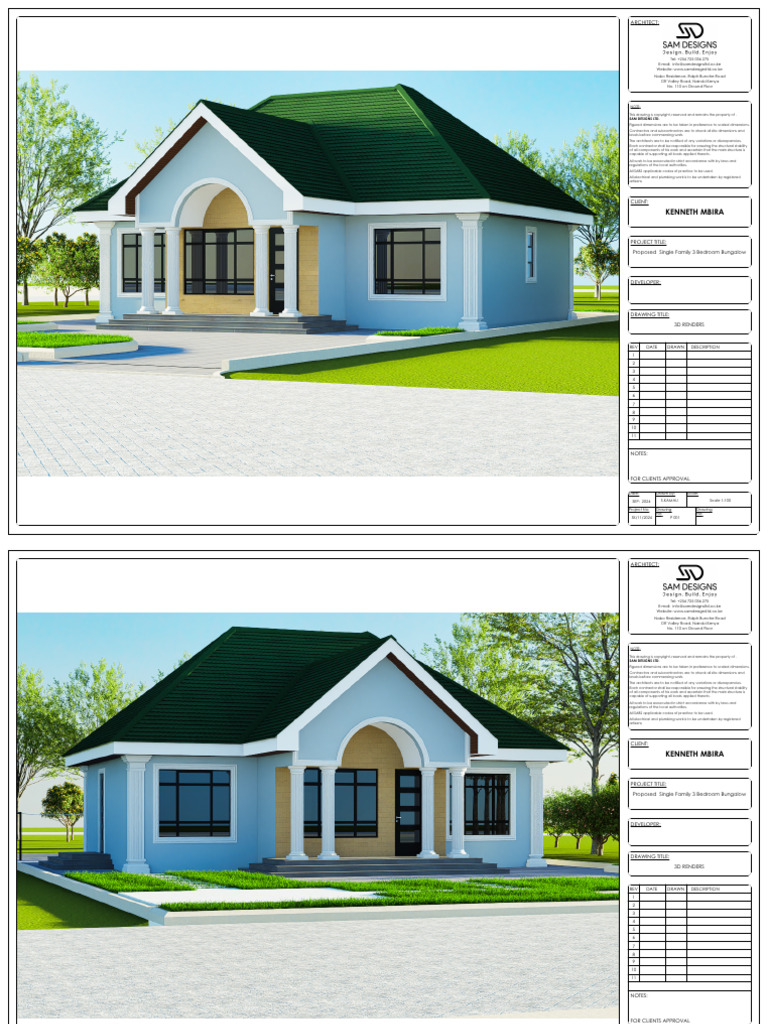 01 Working Drawing | PDF