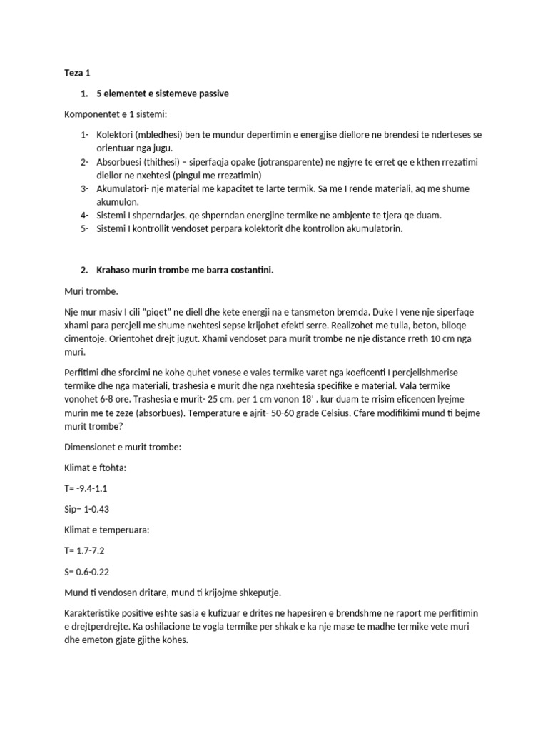 Teza Ambjental | PDF