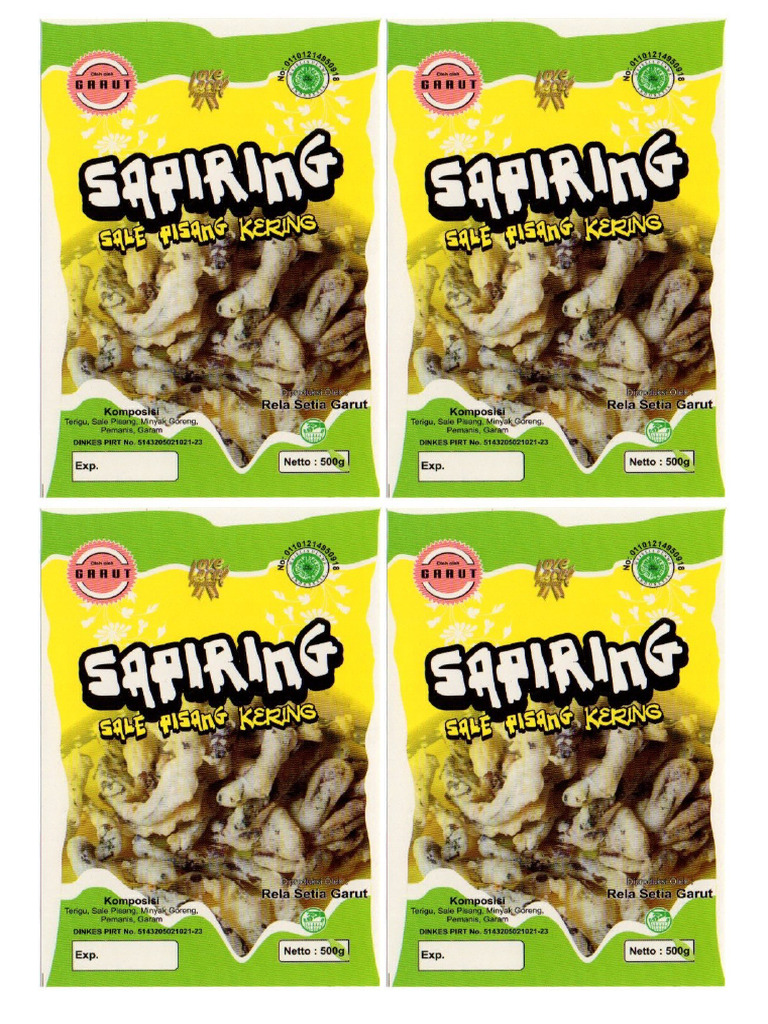 Label Sapiring | PDF