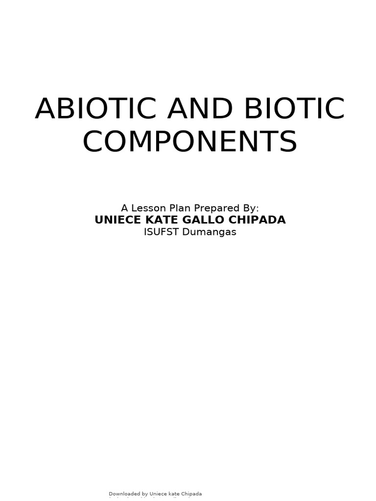 Lesson Plan - Chemistry | PDF