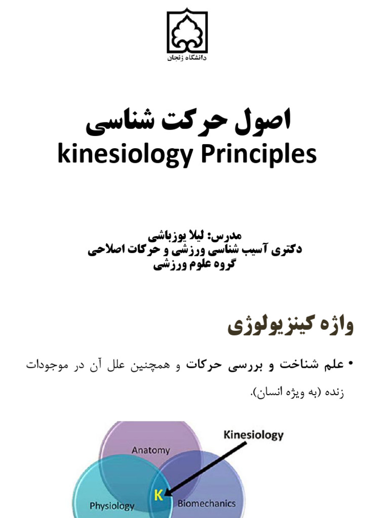 1 kinesiology Principles | PDF