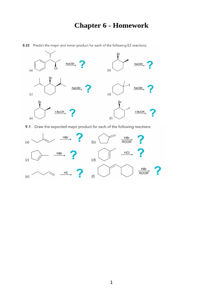 Chapter6 Homework | PDF