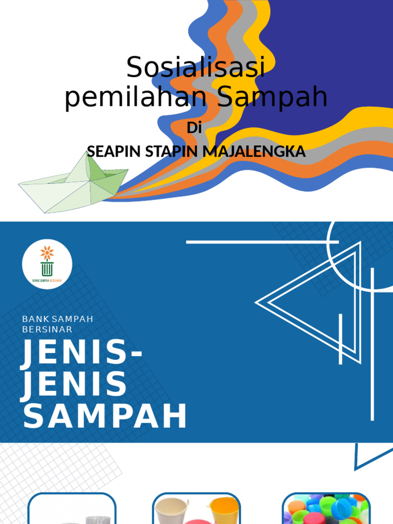 Sosialisasi Pemilahan Sampah | PDF