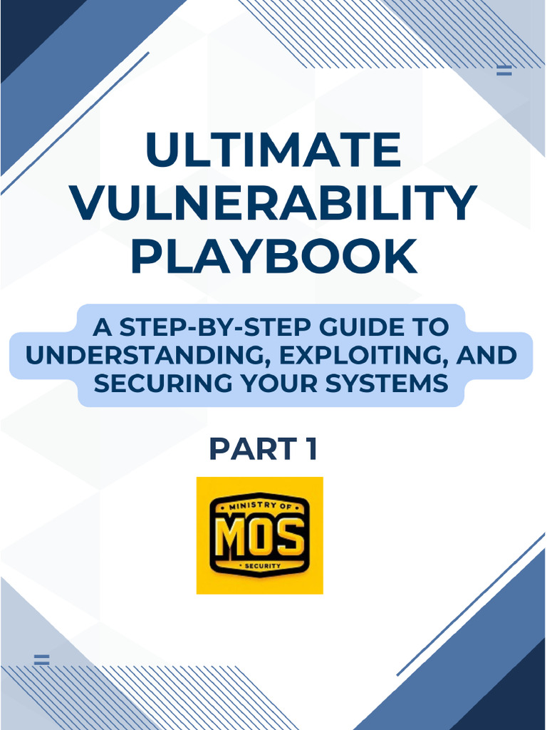 Vulnerability Playbook | PDF