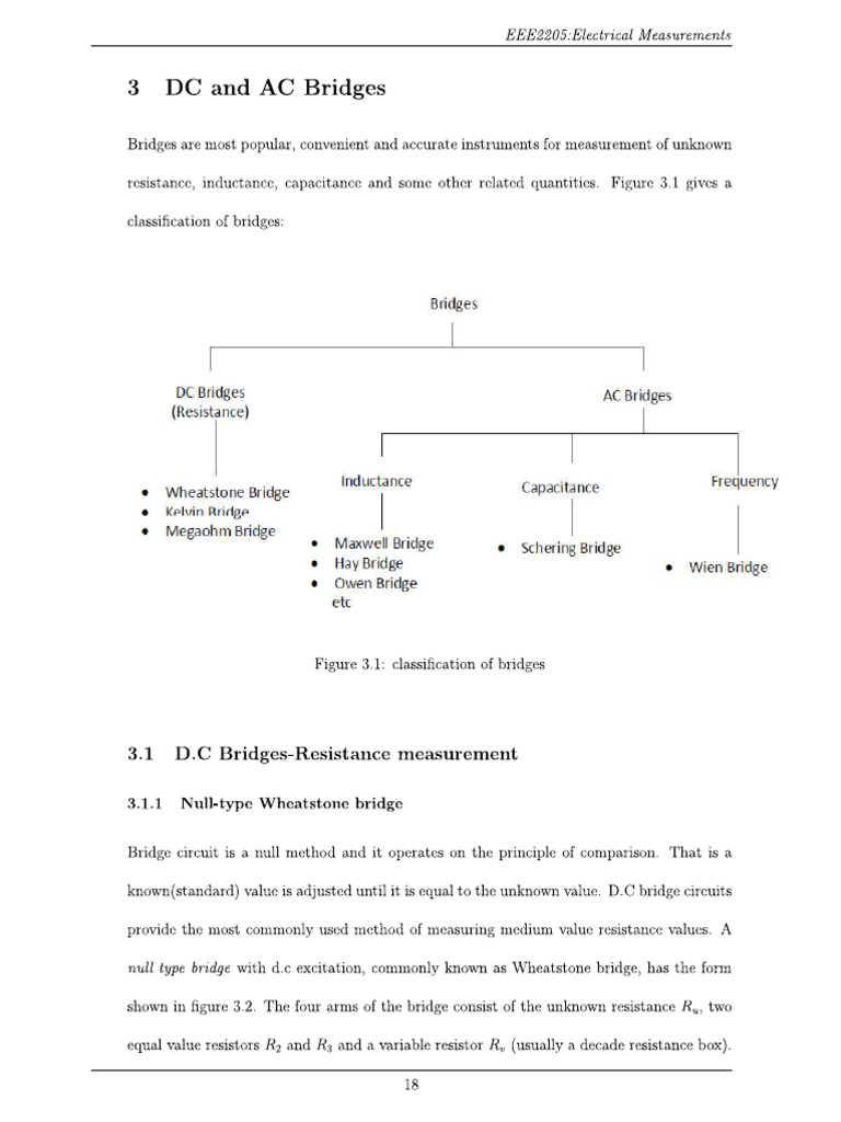 EEE2205 DC Bridges | PDF