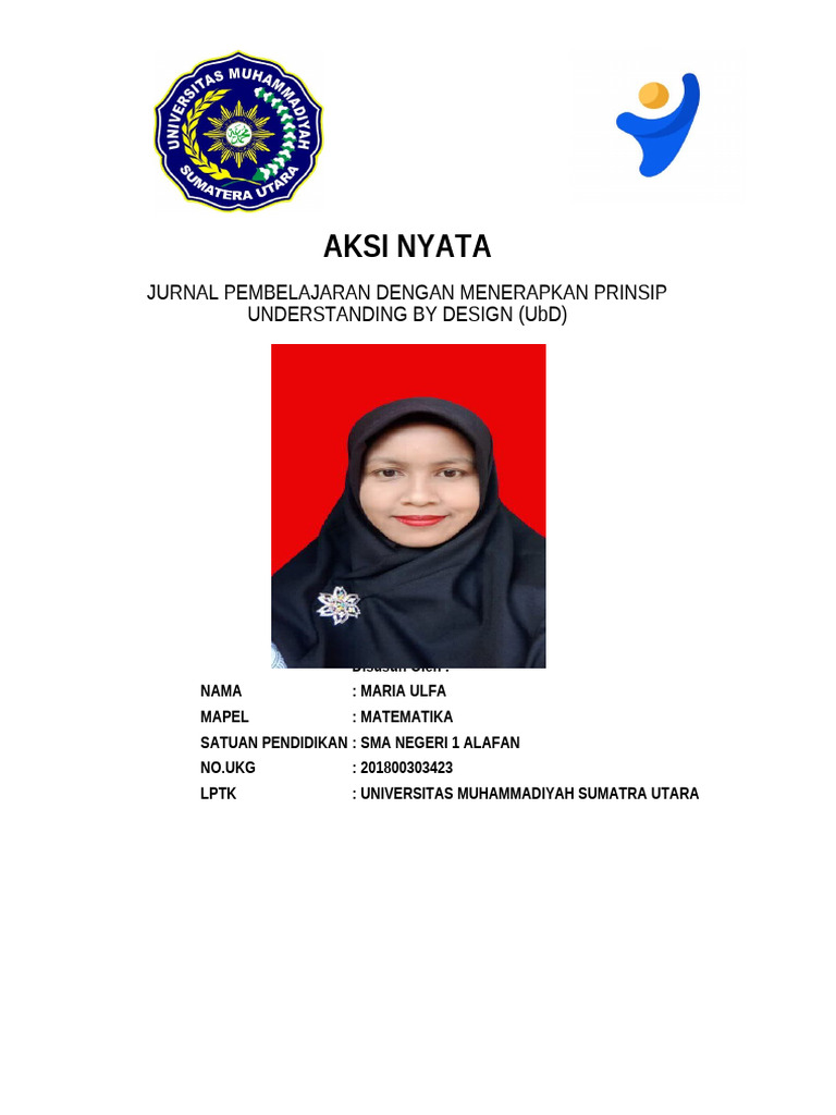 MODUL 1 UbD MARIA ULFA | PDF
