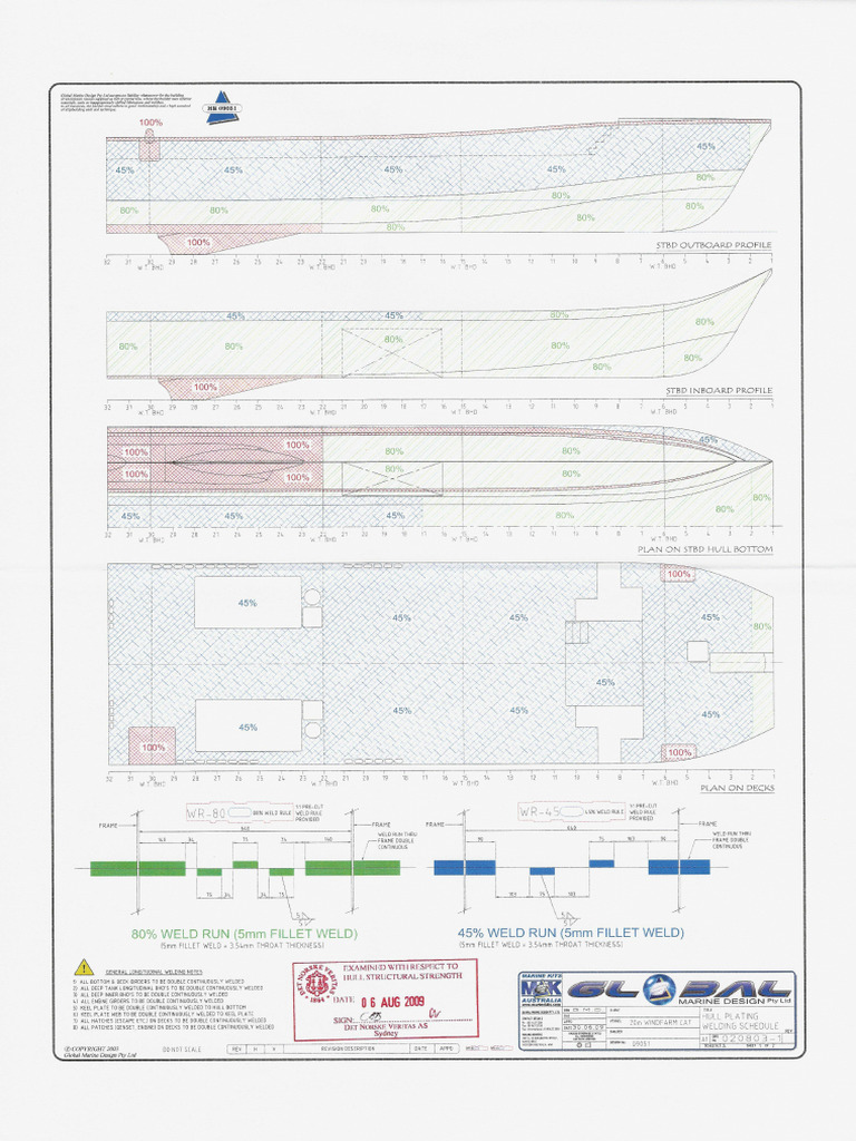 BOOK 4 - Hull Plating Welding Schedule | PDF
