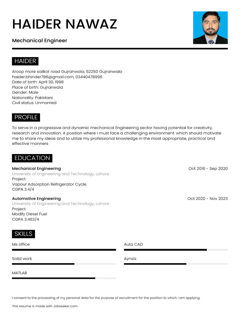 Document From Haider Nawaz Bhinder | PDF | Engineering | Technology ...