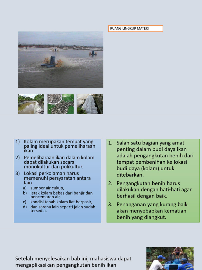 Pengantar Ilmu Perikanan Dan Kelautan (Pertemuan 4) | PDF