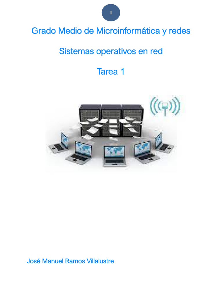 Tarea 1.1 Sistemas Operativo en Red | PDF