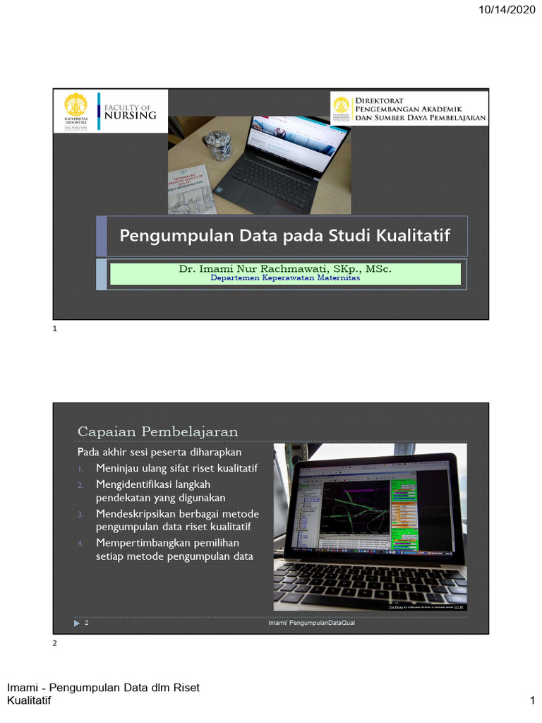 Metode Pengumpulan Data | PDF