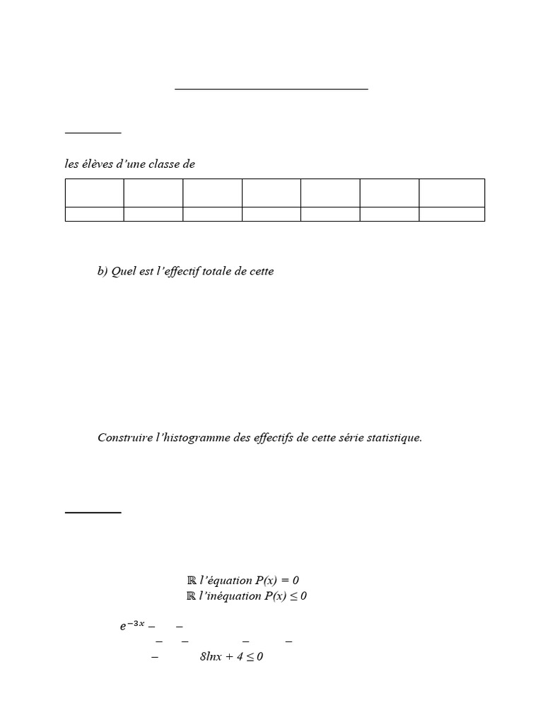 Dev Math Tle A4 | PDF