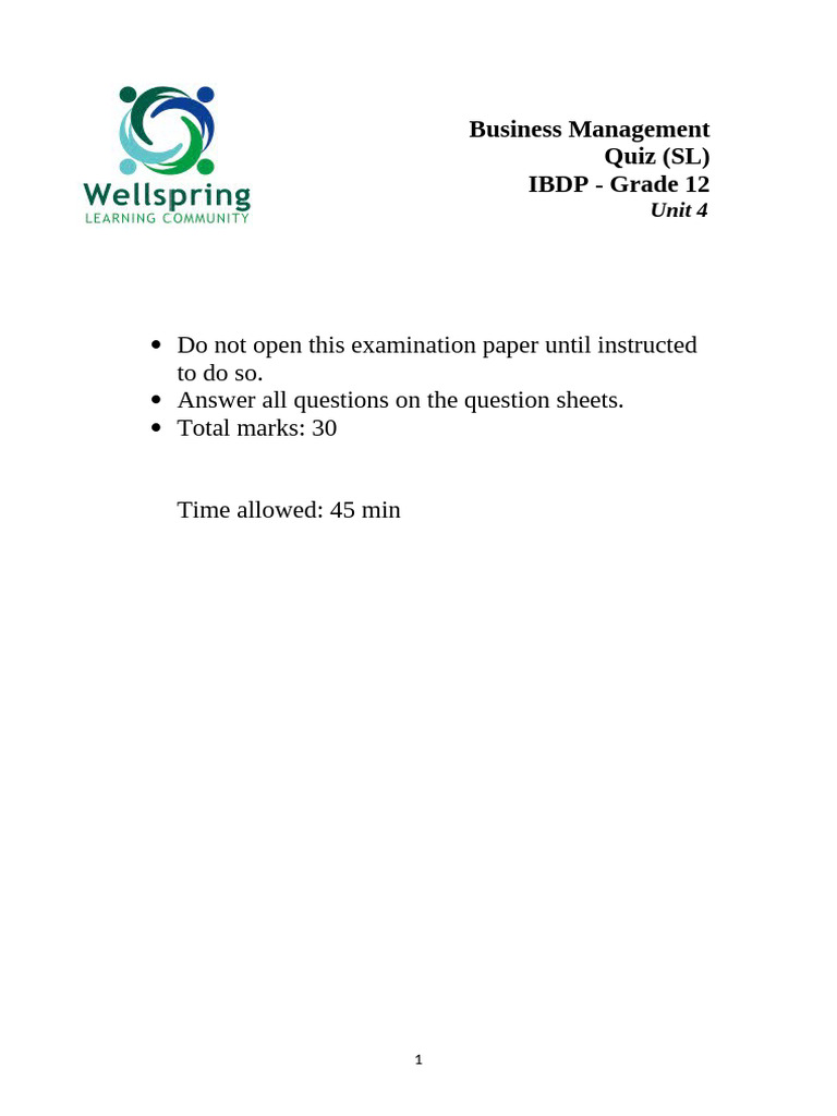 SL - Unit 4 - 4.1 4.2 | PDF