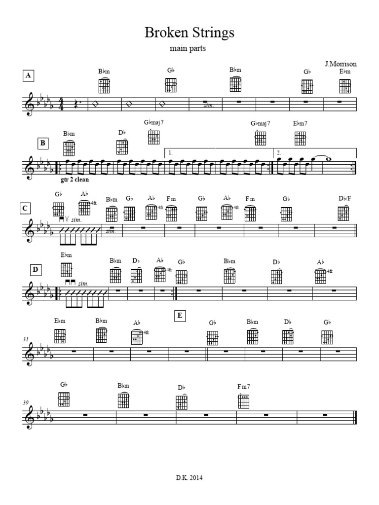 Broken Strings | PDF