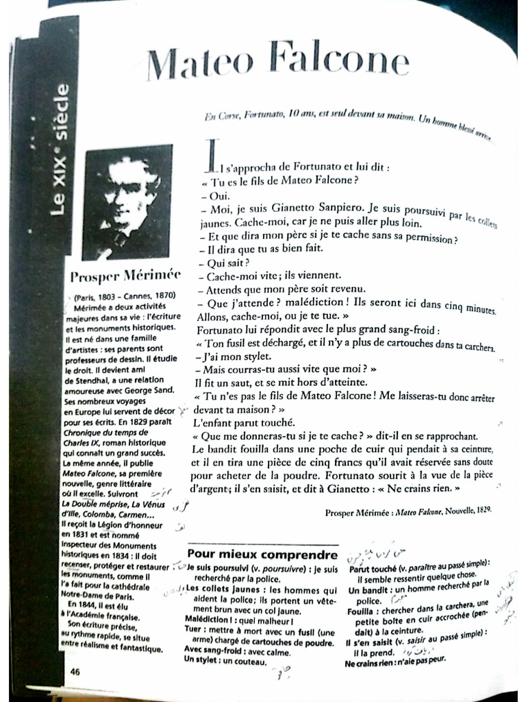 Questionnaire Mateo Falcone _ Evaluation Mateo Falcon – YRCKY